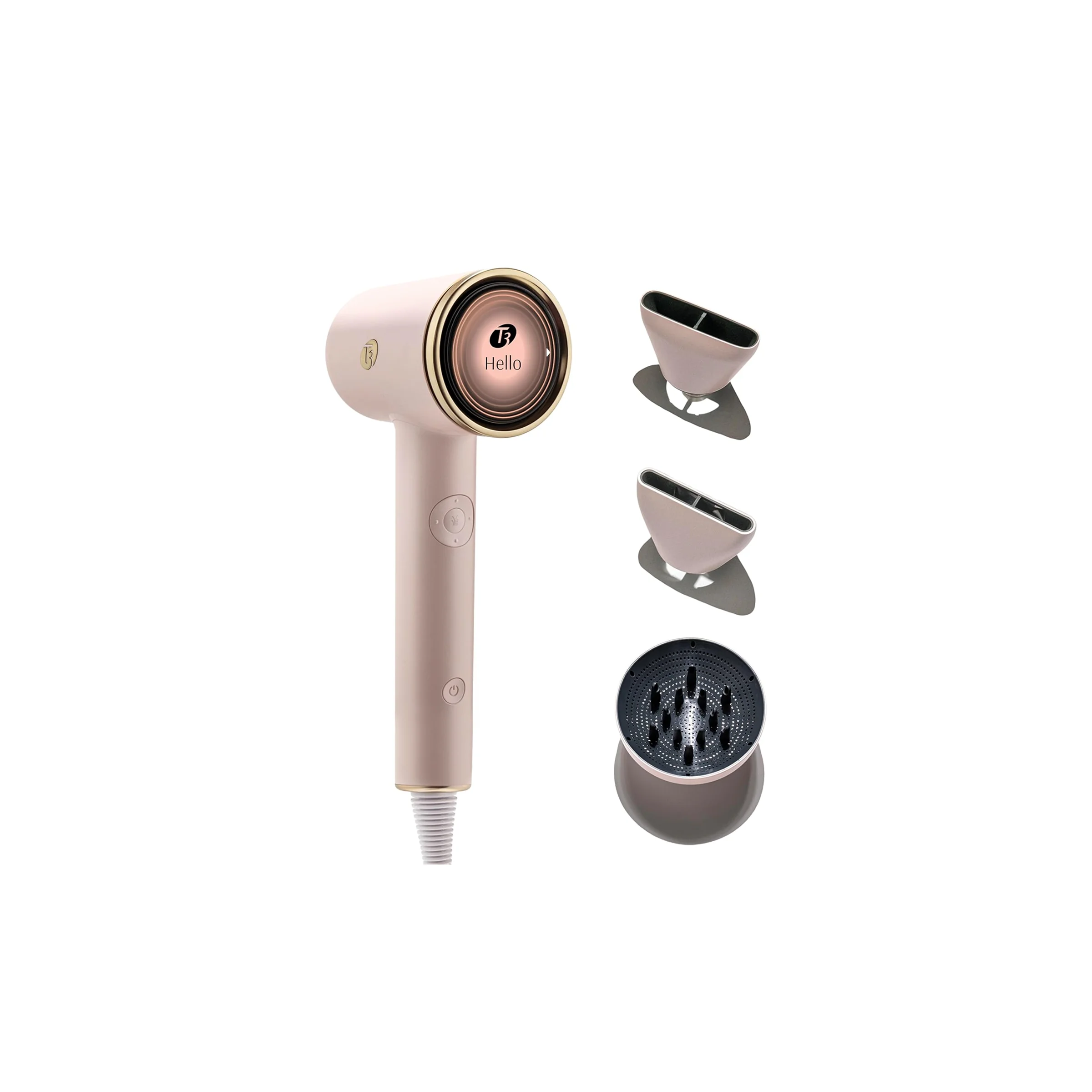 T3 Aire IQ Hair Dryer Kit with Quick Dry Concentrator, Style ...